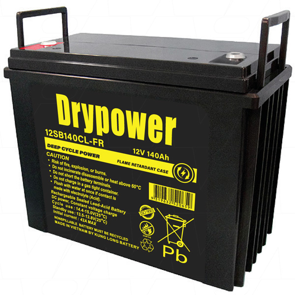Drypower Sealed Lead Acid AGM Batteries | Batteries Direct