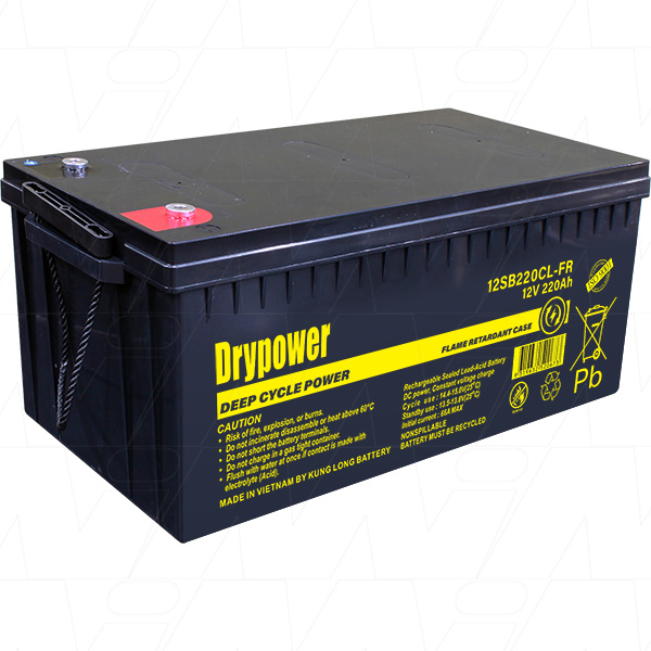 Drypower Sealed Lead Acid AGM Batteries | Batteries Direct