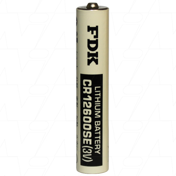 FDK CR12600SE Specialised 3V 2N Lithium Cylindrical Cell | Batteries Direct