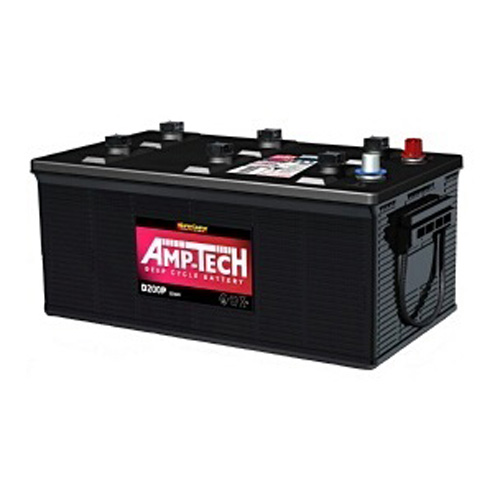 SuperCharge D200P AMP-TECH 12V 220Ah Deep Cycle Battery